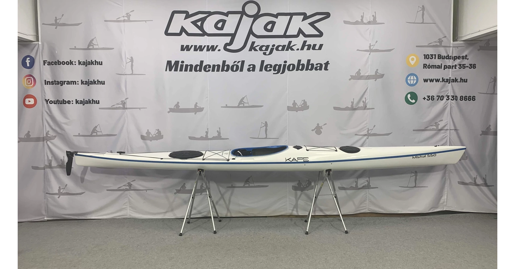 Kape Mistral 550 Standard + Touring Kayak - Kape - Paddlershub.com