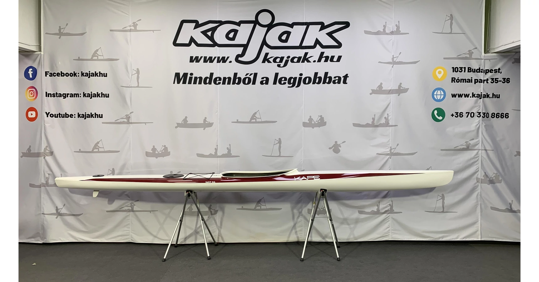 Kape Spirit 55 Standard + Fitness kajak - Fitness kajakok - Kajak.hu