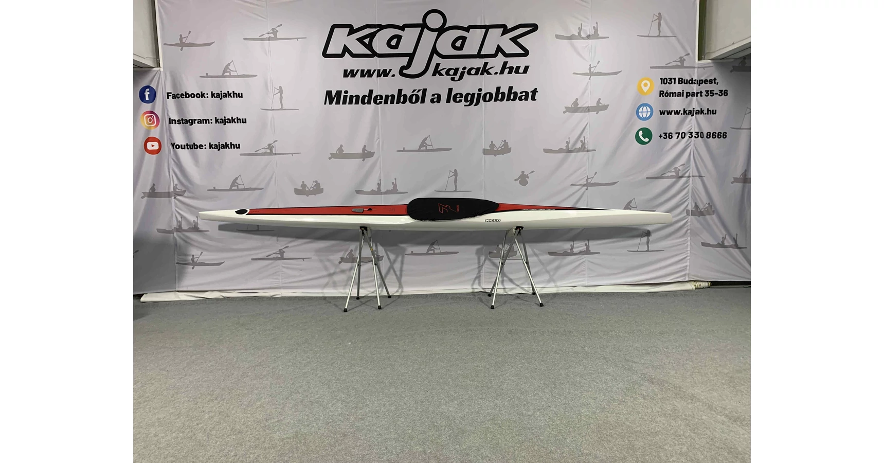 Nelo K1 7 L F Racing Kayak - Nelo - Paddlershub.com