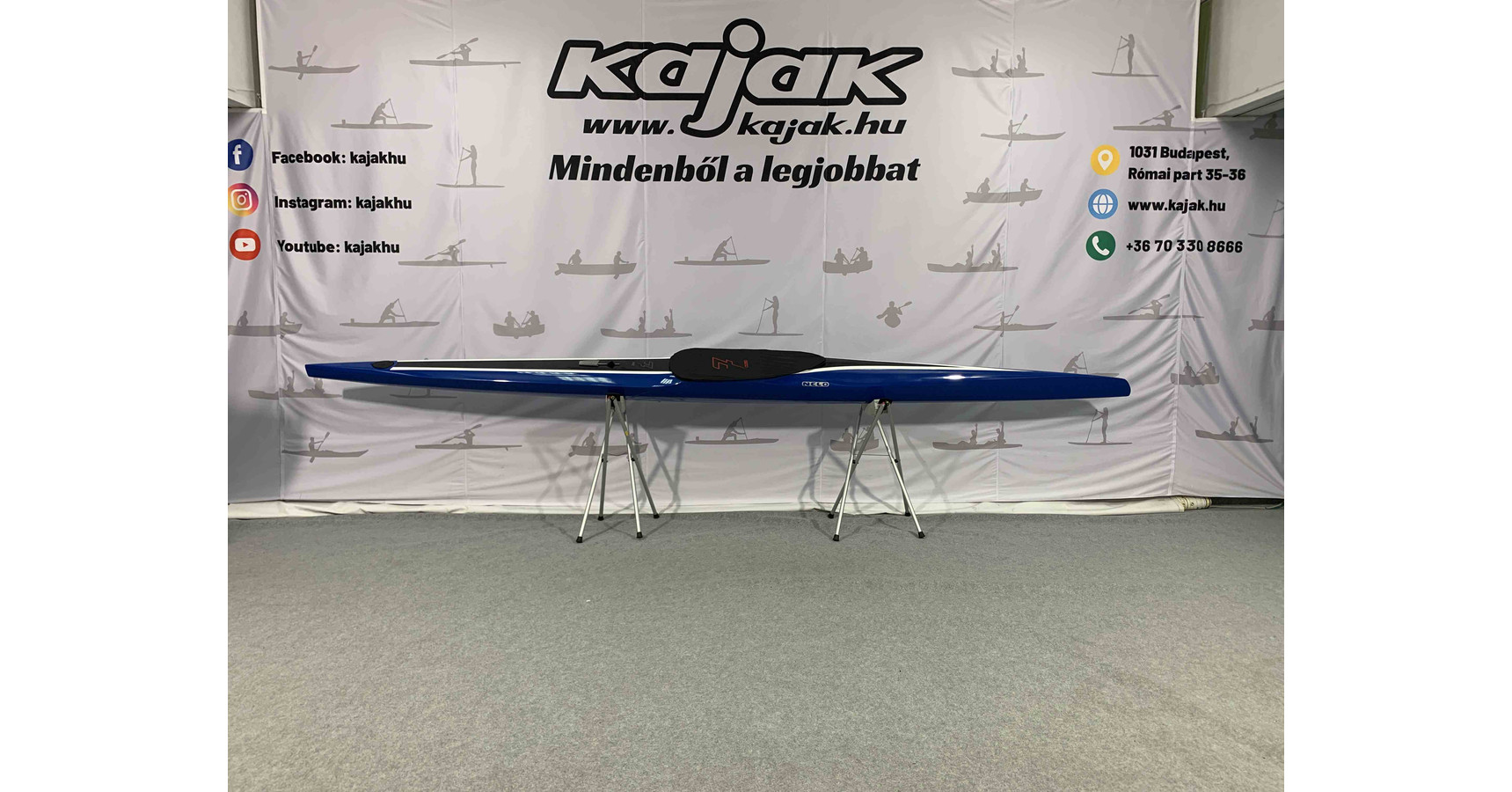 Nelo K1 7 ML F Racing Kayak - Nelo - Paddlershub.com