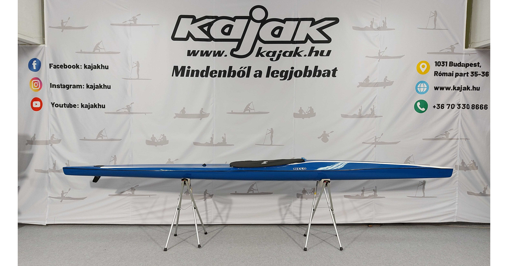 Nelo K1 Viper 42 A1 Fitness kajak - Fitness kajakok - Kajak.hu