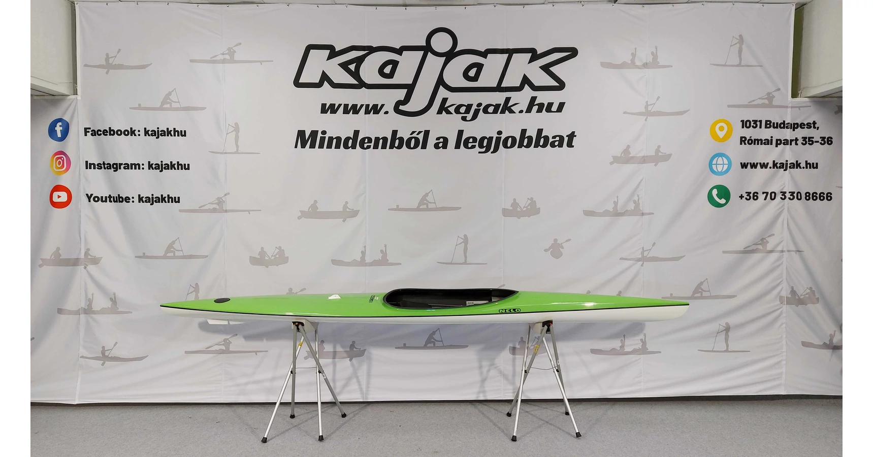 Nelo Mini Viper A1 Children Racing Kayak - Nelo - Paddlershub.com