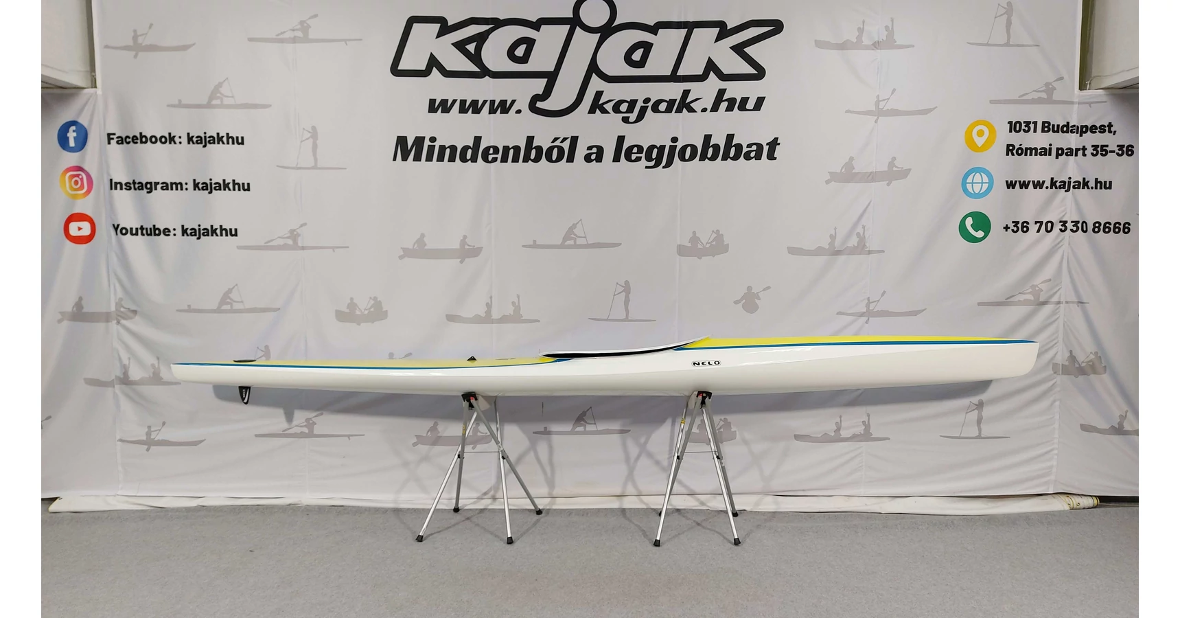 Nelo K1 Viper 60 A1 Fitness Kayak - Nelo - Paddlershub.com