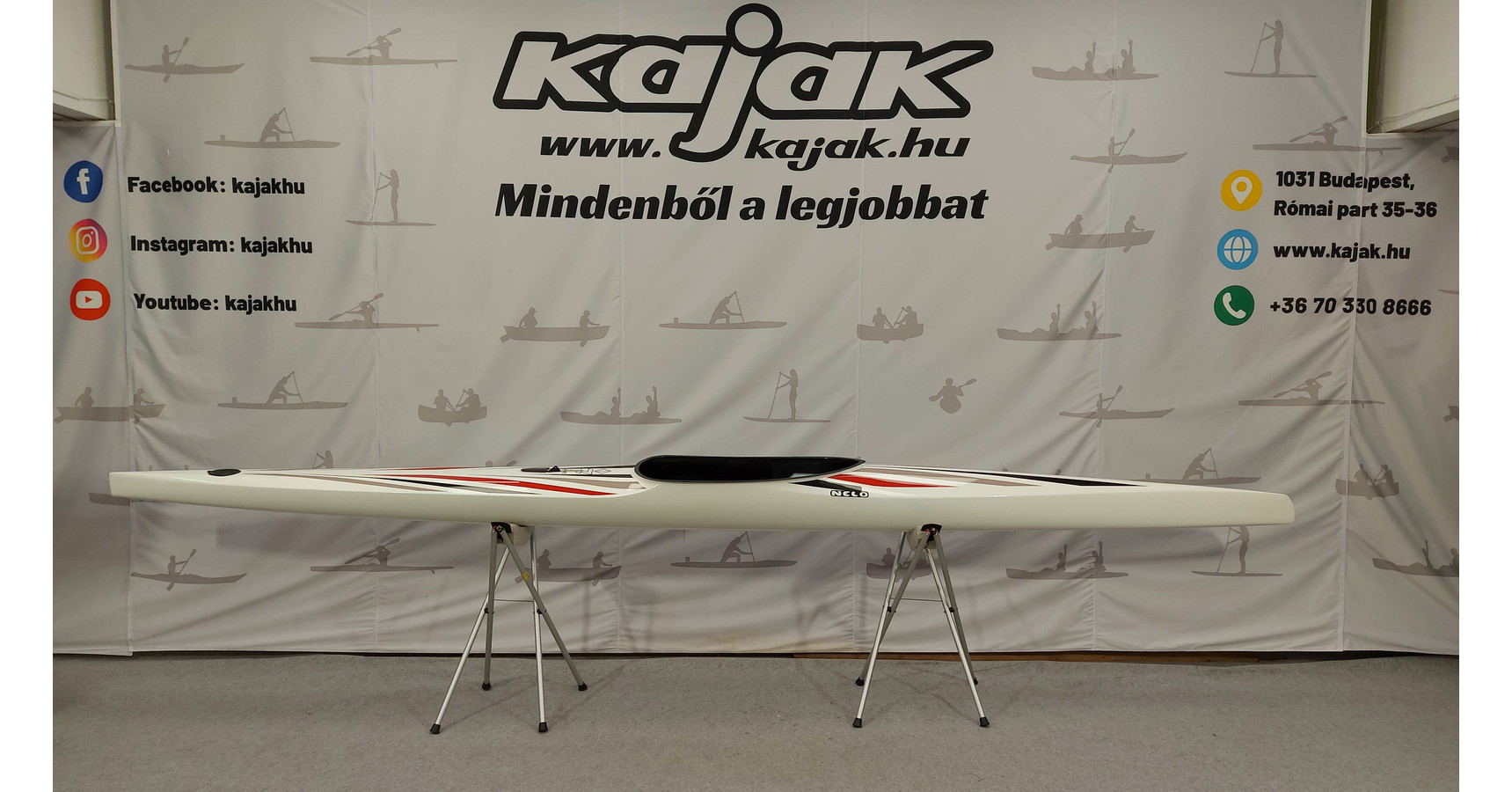 Nelo K1 7 XXL F Racing Kayak - Nelo - Paddlershub.com
