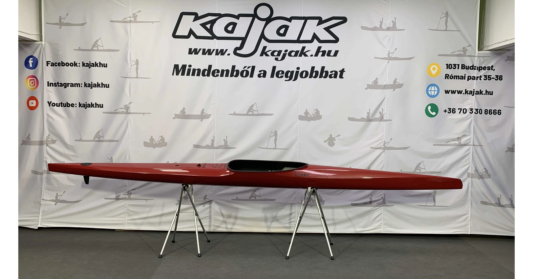 Nelo K1 7 XXL SCS Racing Kayak - Nelo - Paddlershub.com