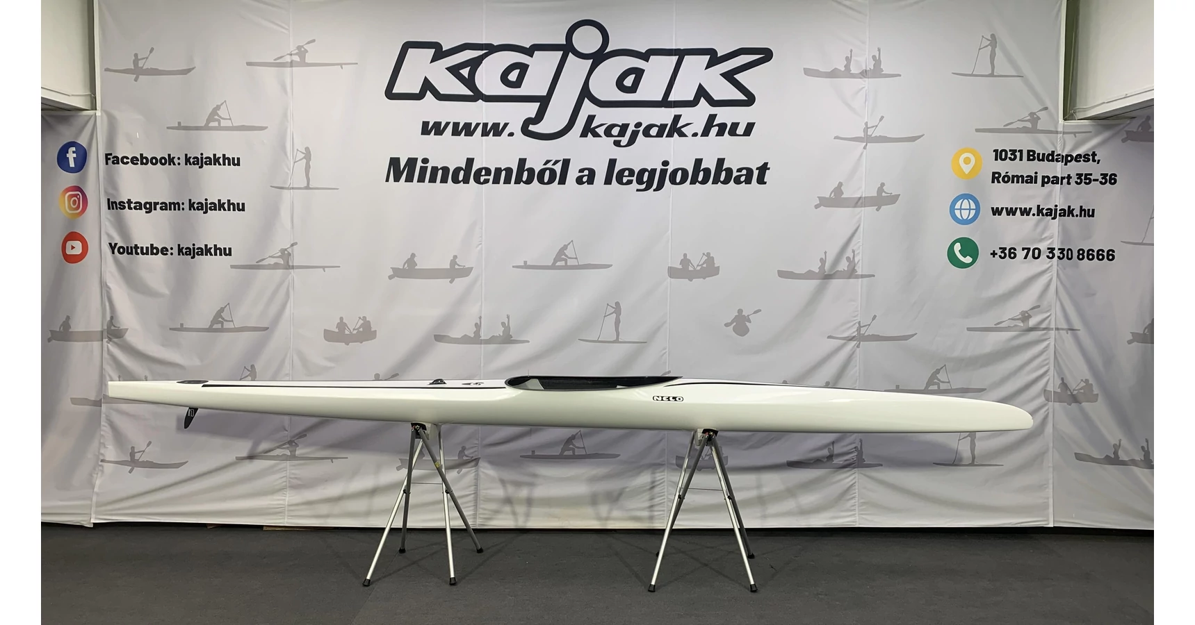 Nelo K1 Cinco L F Racing Kayak - Nelo - Paddlershub.com