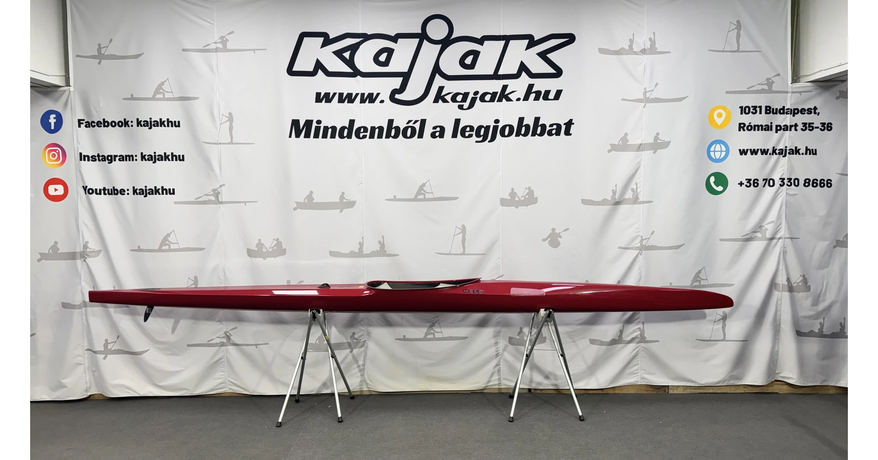 Nelo K1 Cinco M SCS Used Racing Kayak - Paddlershub.com