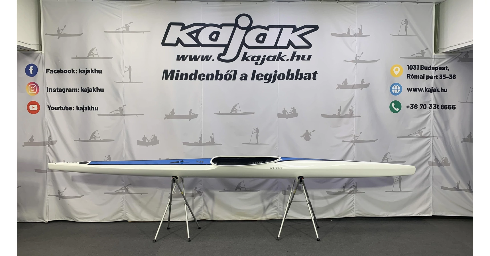 Nelo K1 Vanquish 5 L F L F Racing Kayak - Nelo - Paddlershub.com