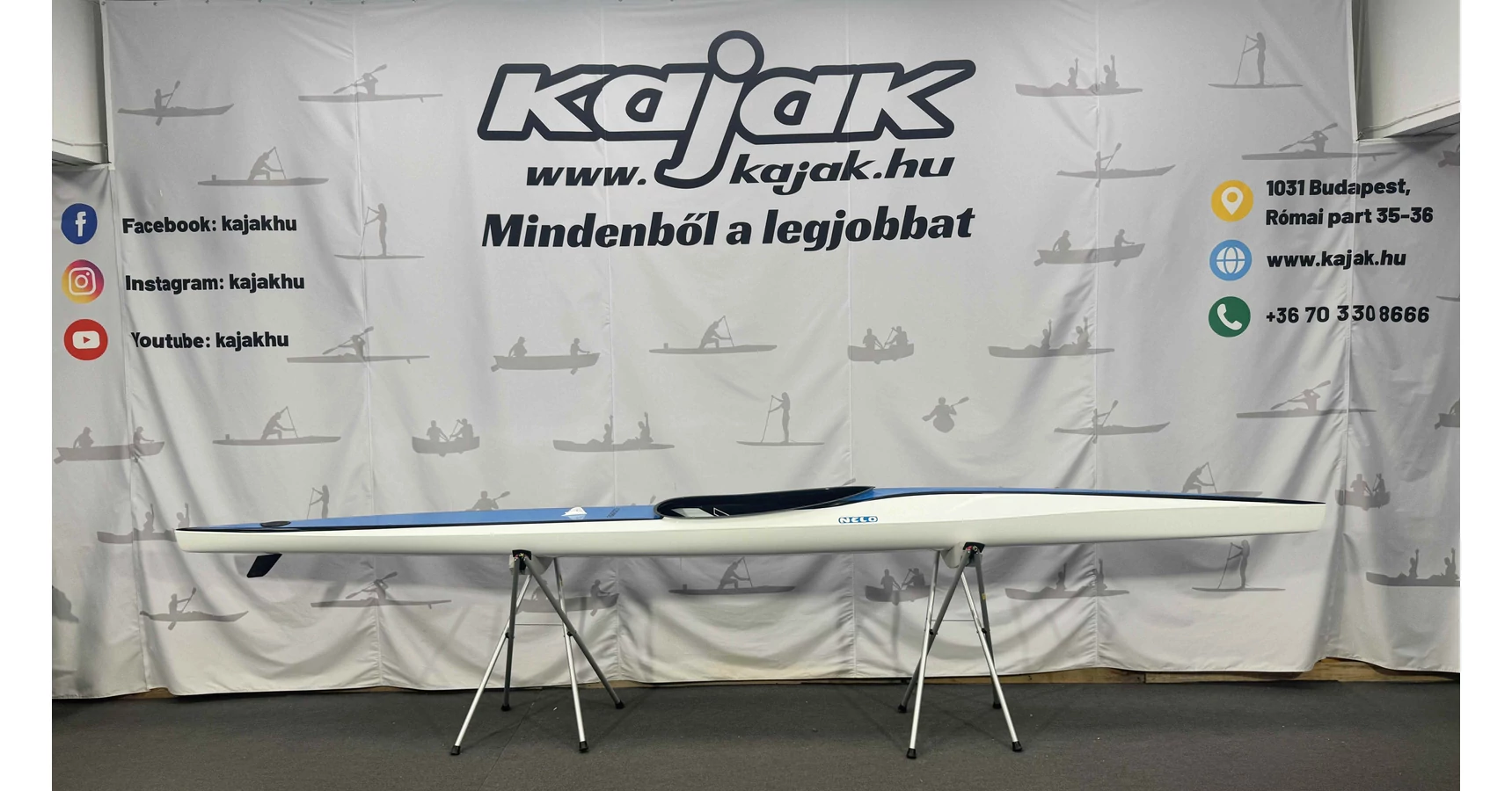 Nelo K1 Viper 42 A1 Fitness Kayak - Paddlershub.com