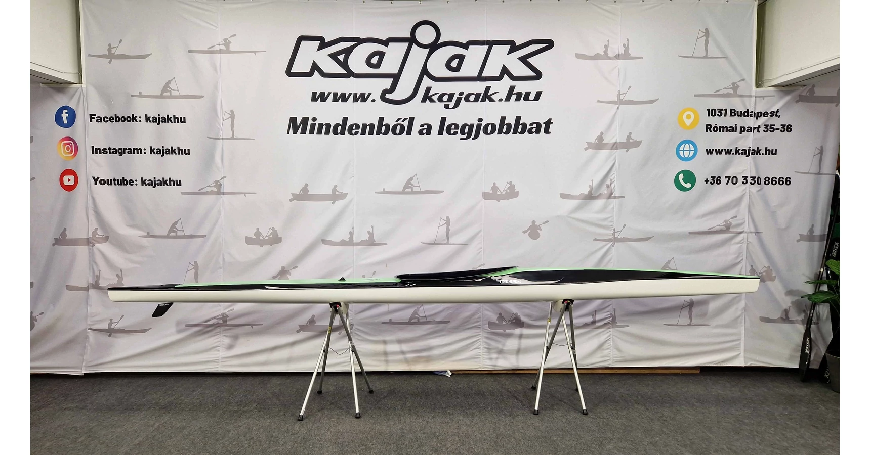 Nelo K1 Viper 42 A1 Fitness Kayak - Nelo - Paddlershub.com