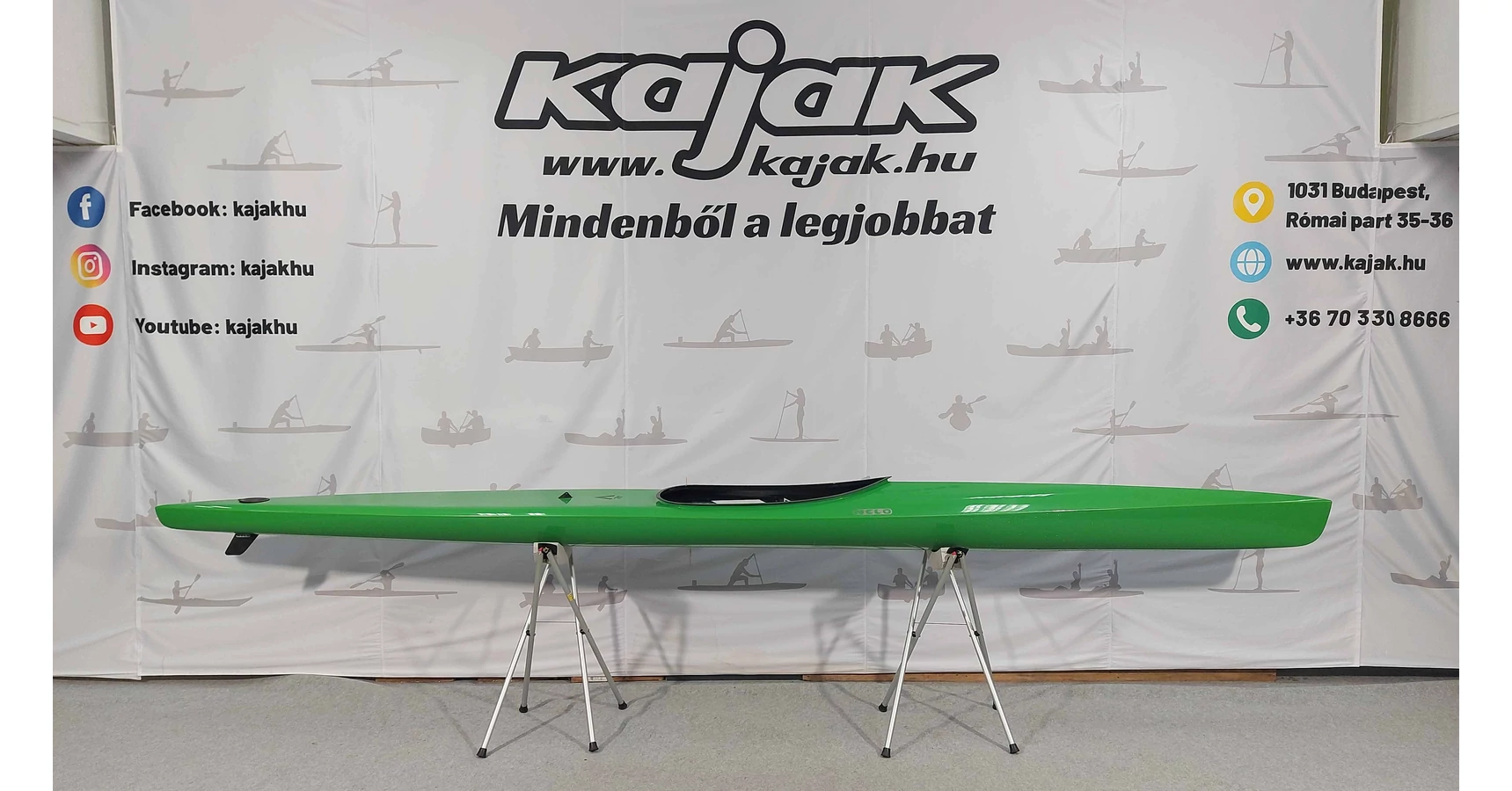 Nelo K1 Viper 48 A1 Fitness Kayak - Nelo - Paddlershub.com