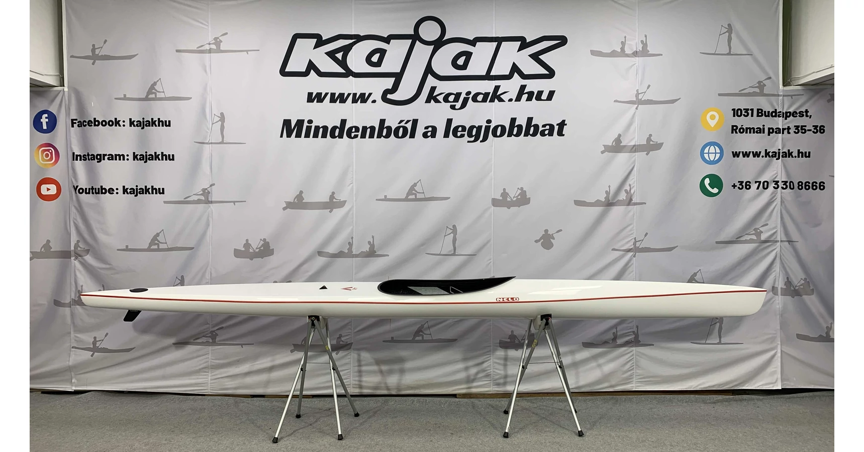 Nelo K1 Viper 48 A1 Fitness Kayak - Nelo - Paddlershub.com