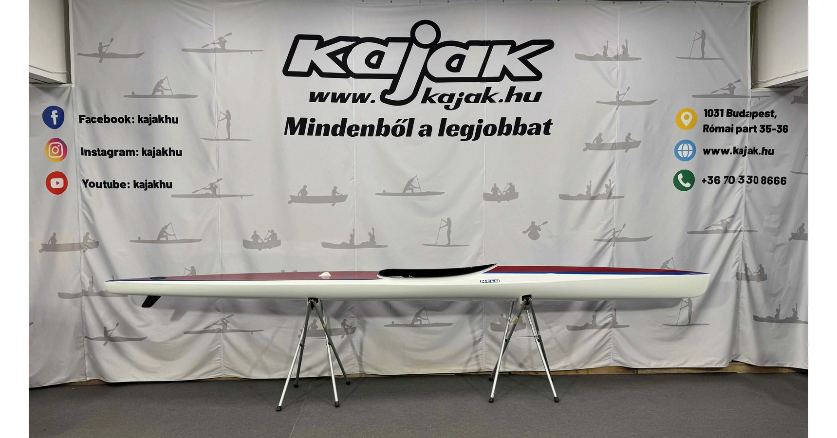 Nelo K1 Viper 48 A1 Fitnesz kajak - Fitness kajakok - Kajak.hu