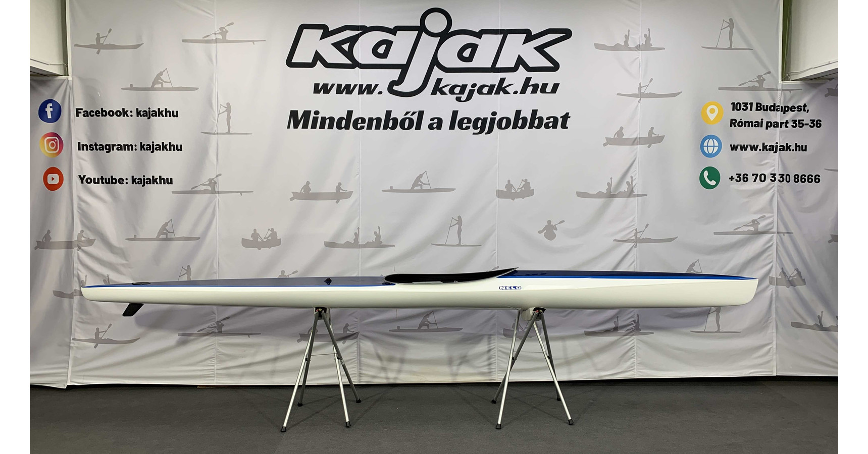 Nelo K1 Viper 48 A1 Tried Fitness Kayak - Paddlershub.com