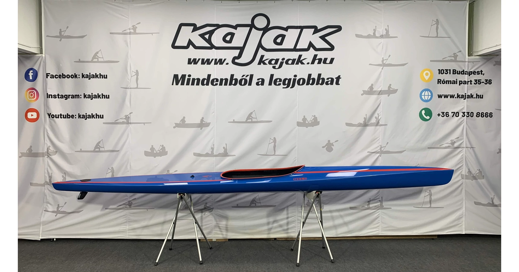 Nelo K1 Viper 51 A1 fitness kajak - Fitness kajakok - Kajak.hu