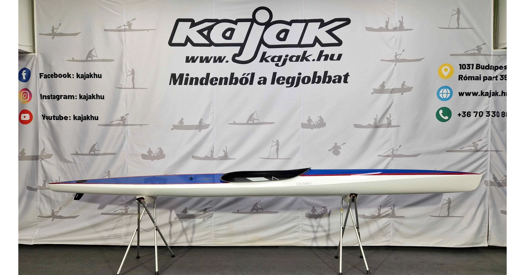 Nelo K1 Viper 51 A1 Fitness kajak - Fitness kajakok - Kajak.hu