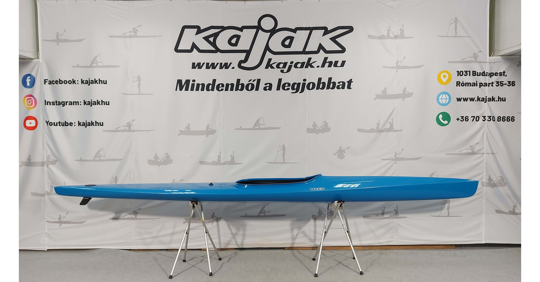 Nelo K1 Viper 55 A1 Fitness Kayak - Nelo - Kajak.hu