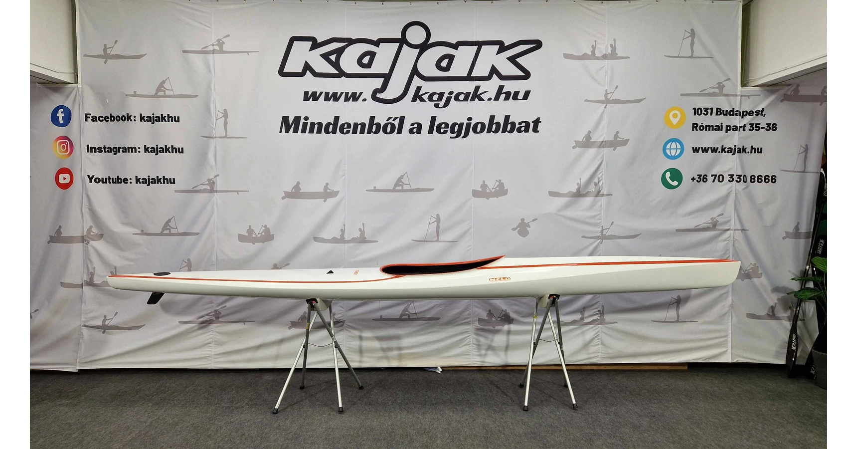 Nelo K1 Viper 60 A1 Fitness Kayak - Nelo - Paddlershub.com
