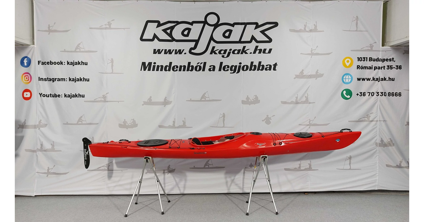 SeaBird Discovery Touring Sea Kayak - SeaBird - Paddlershub.com