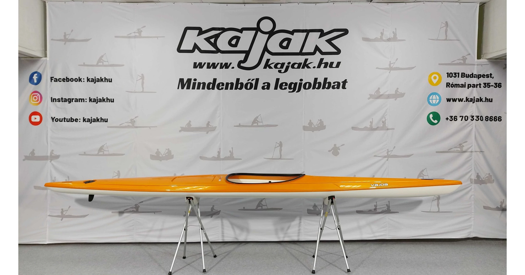 Vajda Wild Fire 50 Touring Kayak - Vajda - Paddlershub.com